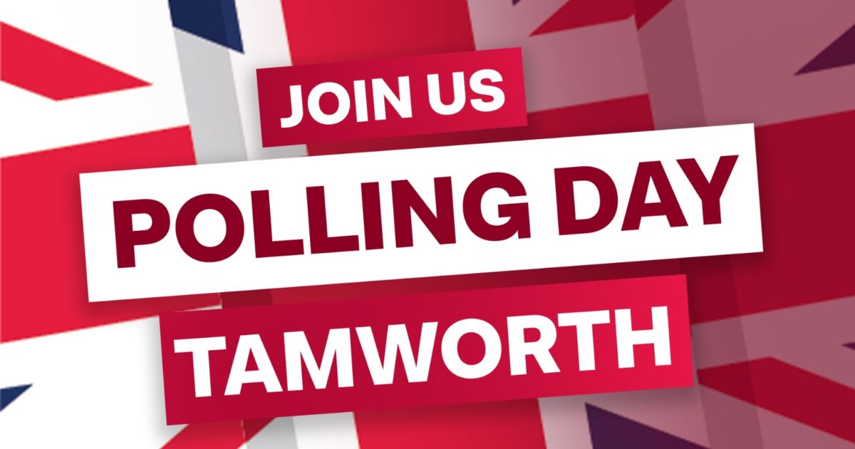 Polling Day in Tamworth - West Midlands Labour